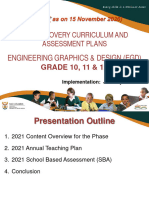 Grade 11 EGD Year Plan 2025 | PDF | Technical Drawing