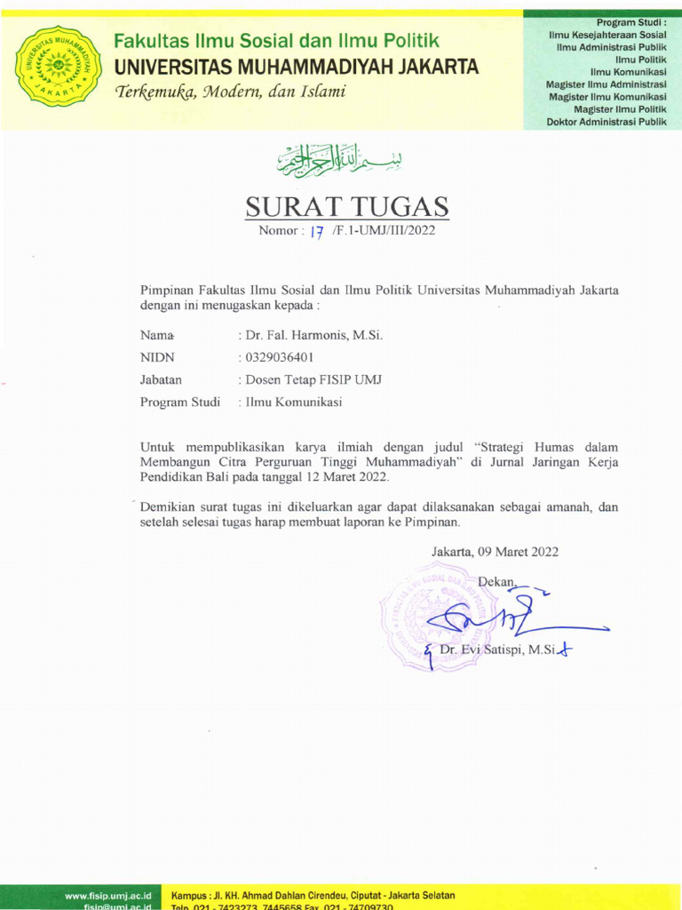 ST Strategi Humas | PDF