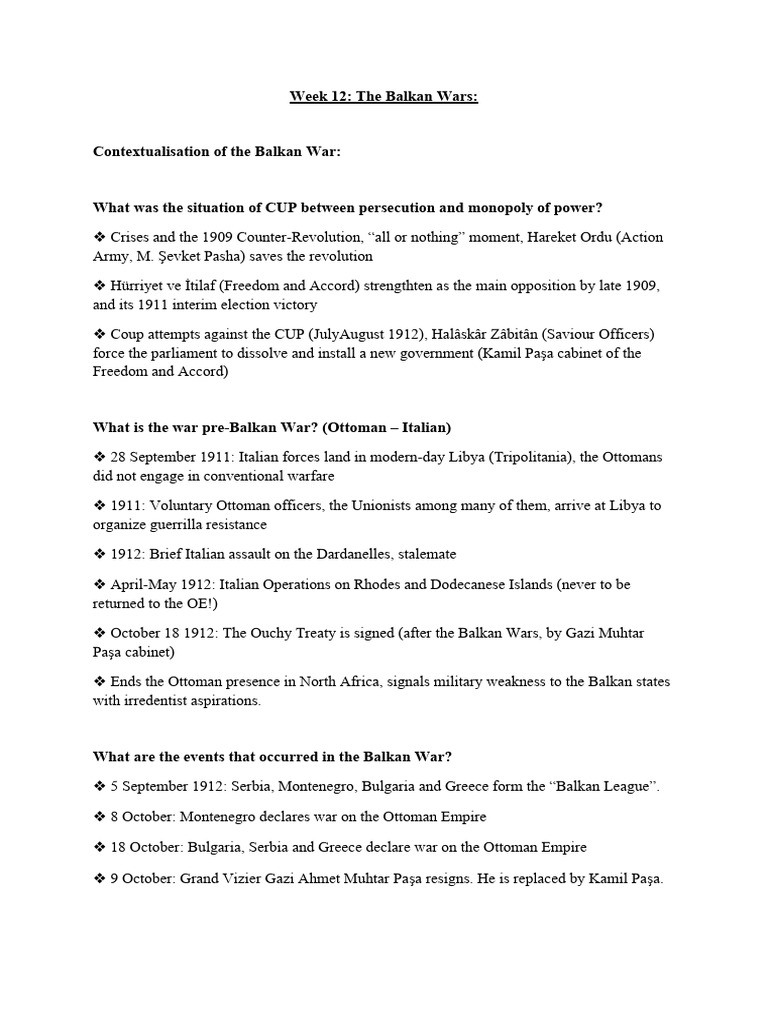 Week 12 HIST | Download Free PDF | Balkans | Europe