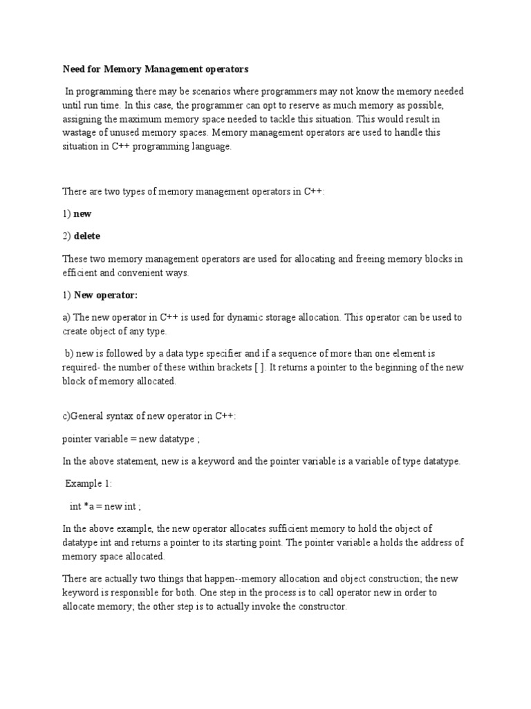 Memory Management In C Pdf Pointer Computer Programming Variable Computer Science