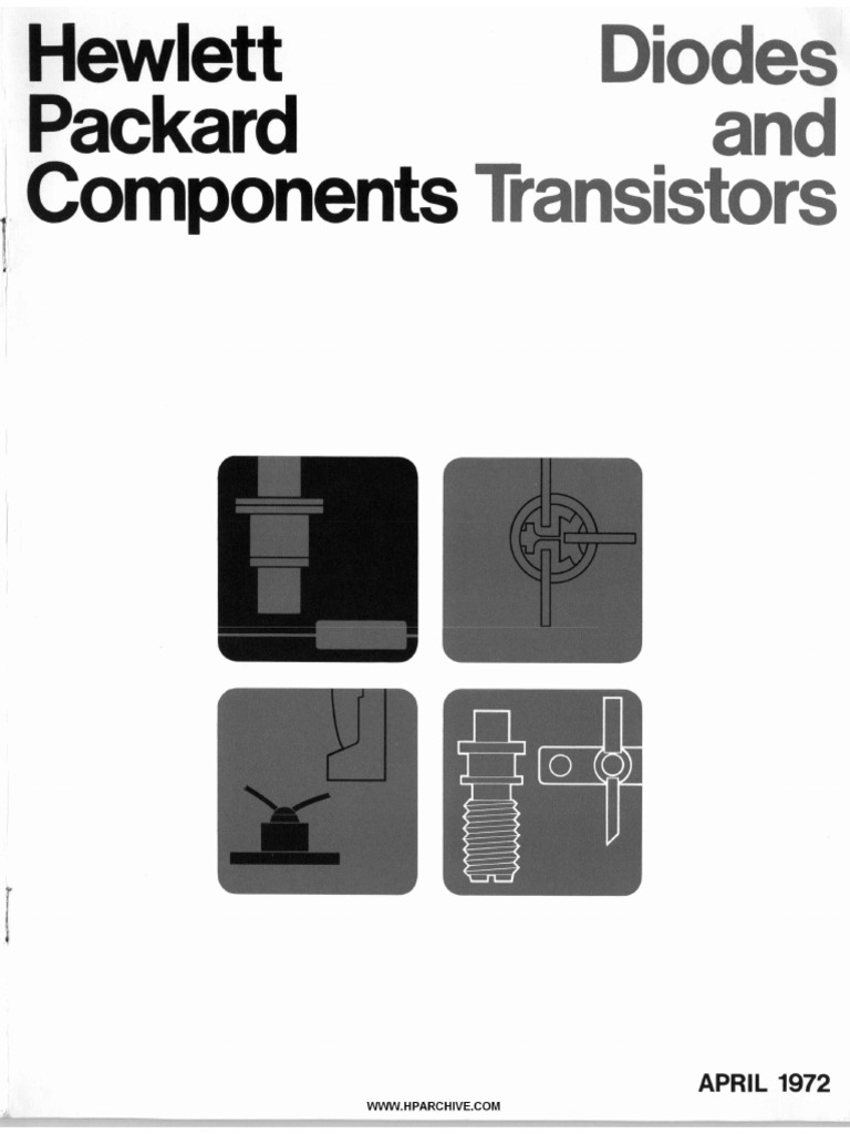 HP Catalog 1972 Comps Diodes Trans | PDF