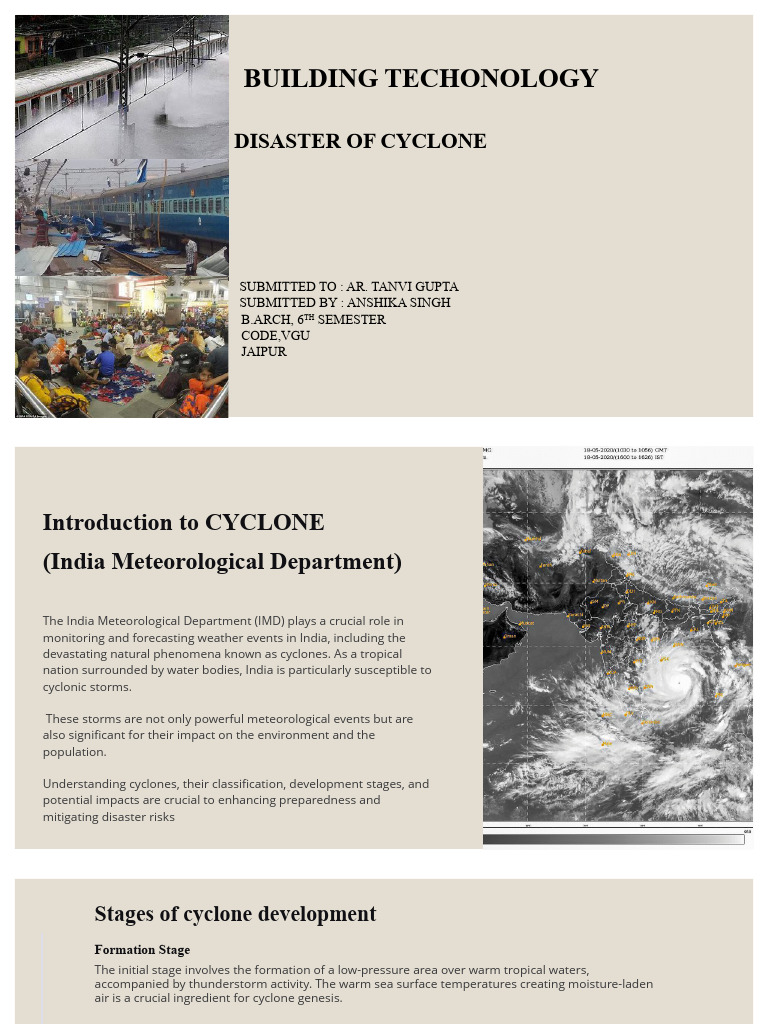 CYCLONE Management | PDF | Tropical Cyclones | Eye (Cyclone)