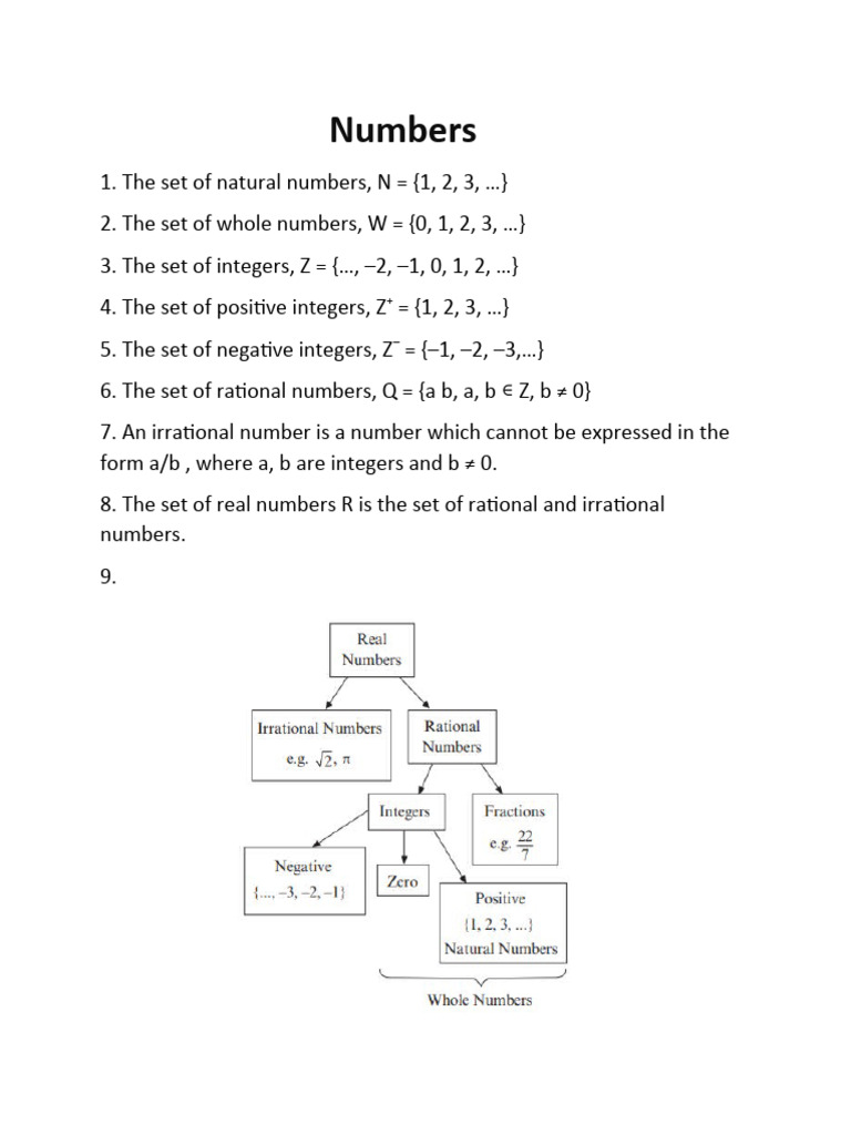 Class - 1 Numbers | Download Free PDF | Numbers | Percentage