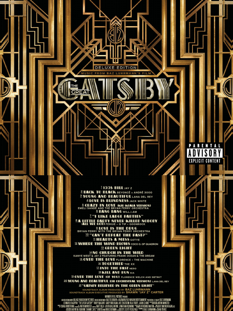 Gatsby Soundtrack Highlights | PDF | Music Industry