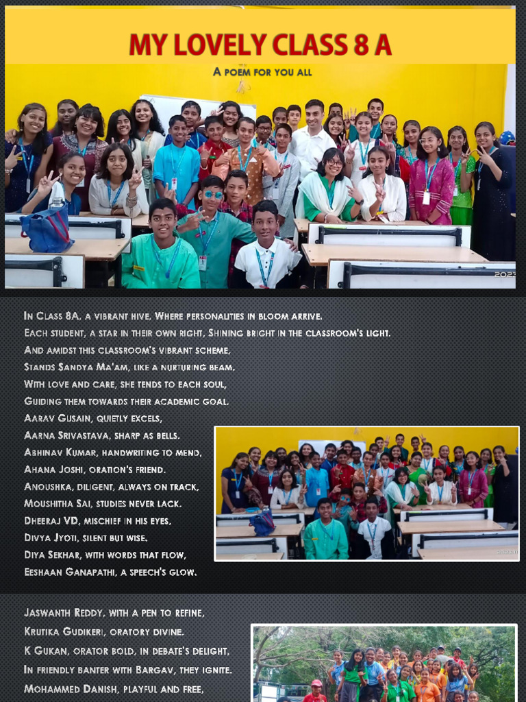 Best Wishes For Class 8A | PDF
