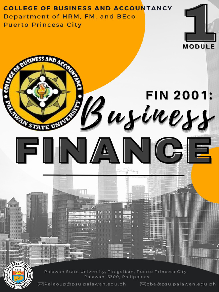 Business Finance Module 4 | PDF | Financial Markets | Partnership