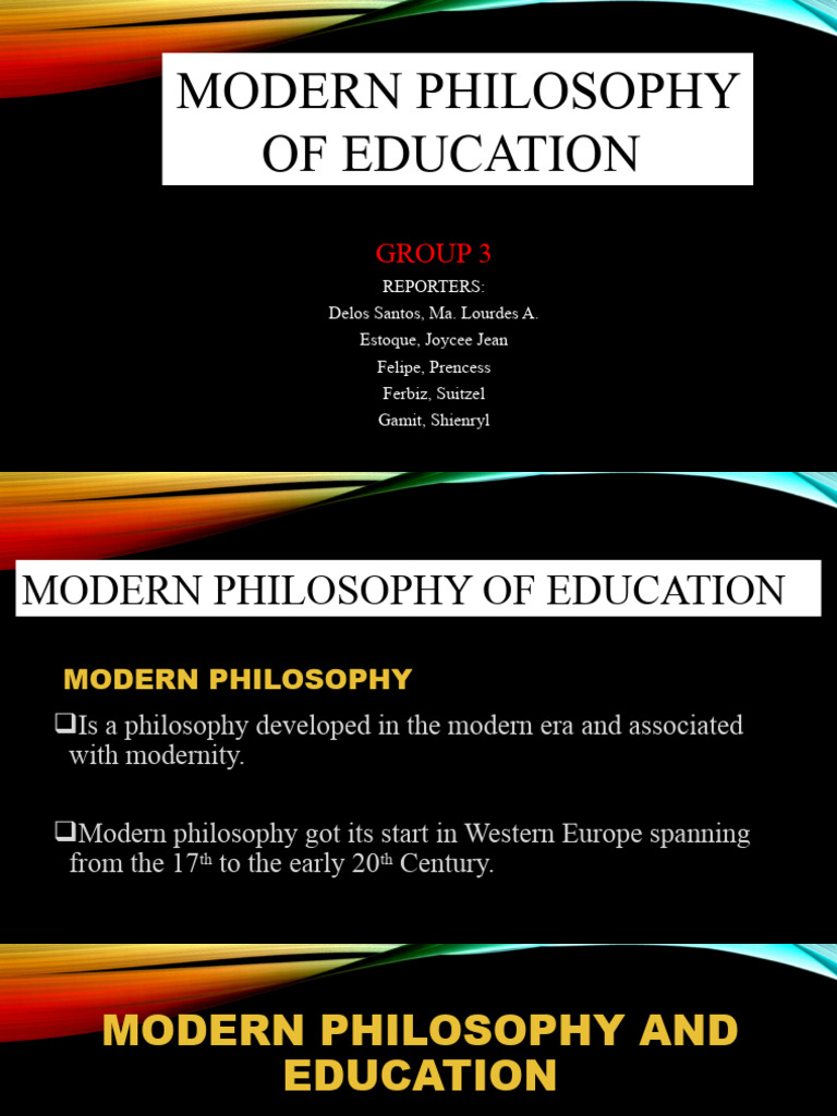Group 3 | PDF | Constructivism (Philosophy Of Education) | Existentialism