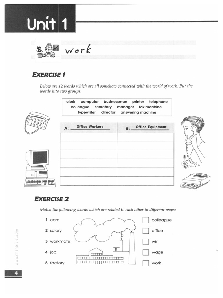 The Vocabulary Files Level B1 English Usage Intermediate Student - S Book - U1 | PDF ...