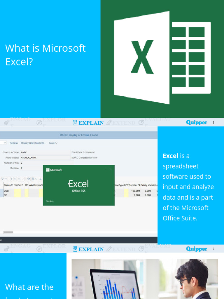 Microsoft Excel | PDF | Microsoft Excel | Spreadsheet