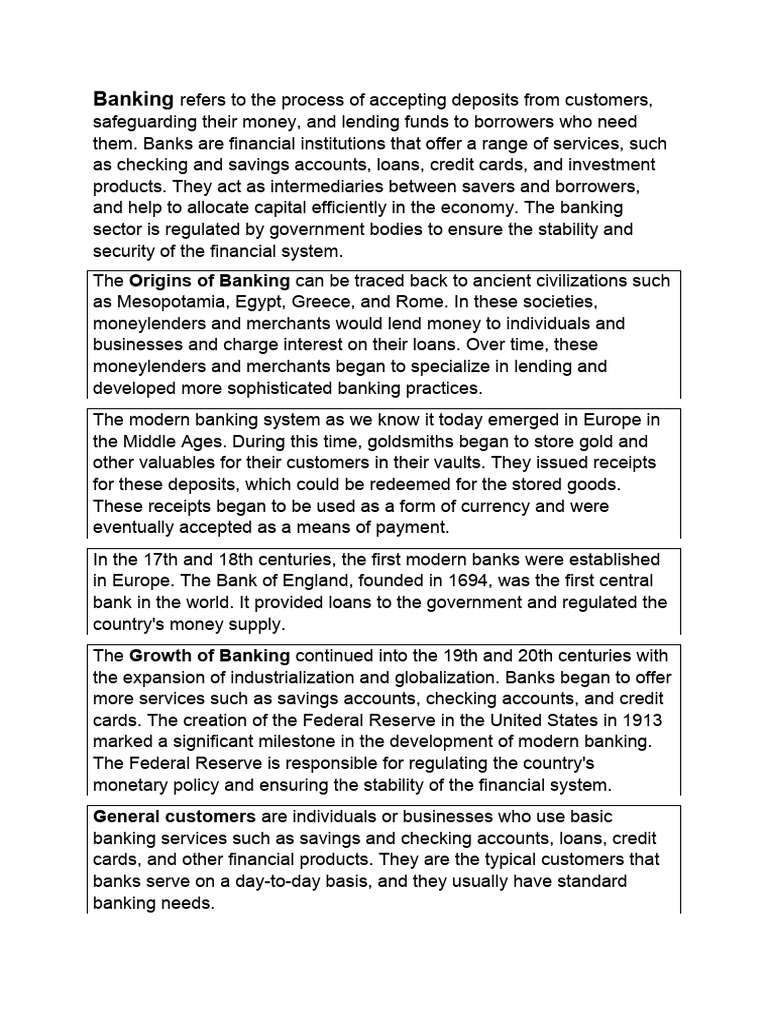 Banking & Insurance Notes | PDF