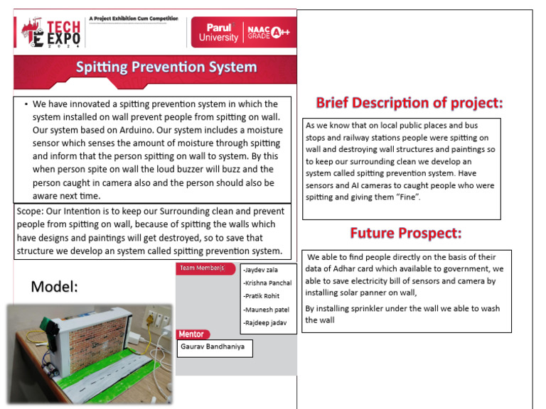 Spitting Prevention System English | PDF