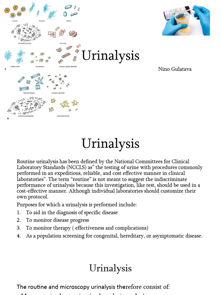 Urinalysis | PDF