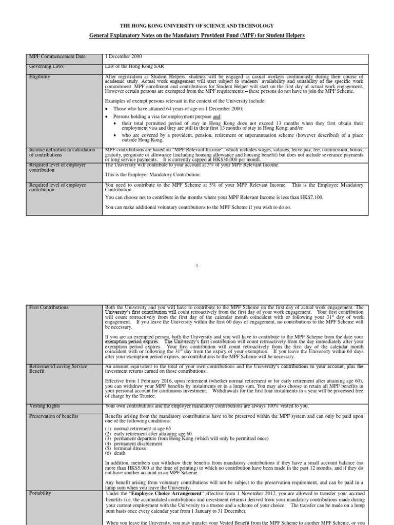 General Explanatory Notes On MPF - Student Helper | PDF | Economies ...