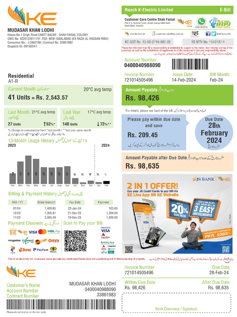 Units: Mudasar Khan Lodhi | PDF | Fee | Government
