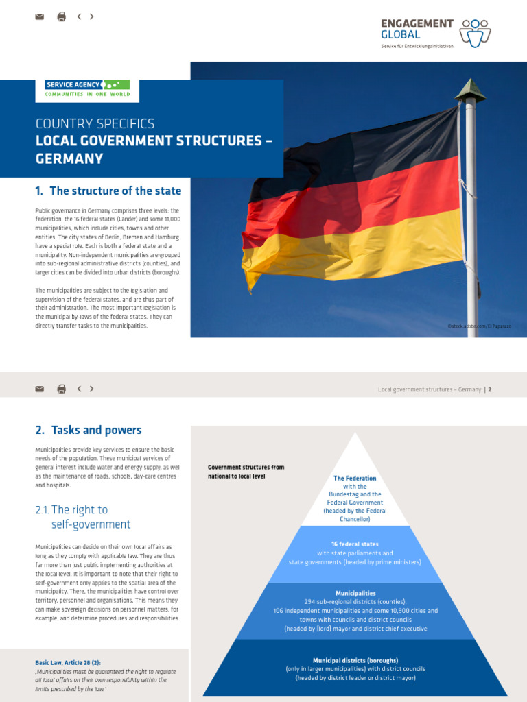 German Local Government Guide | PDF | Government | Governance