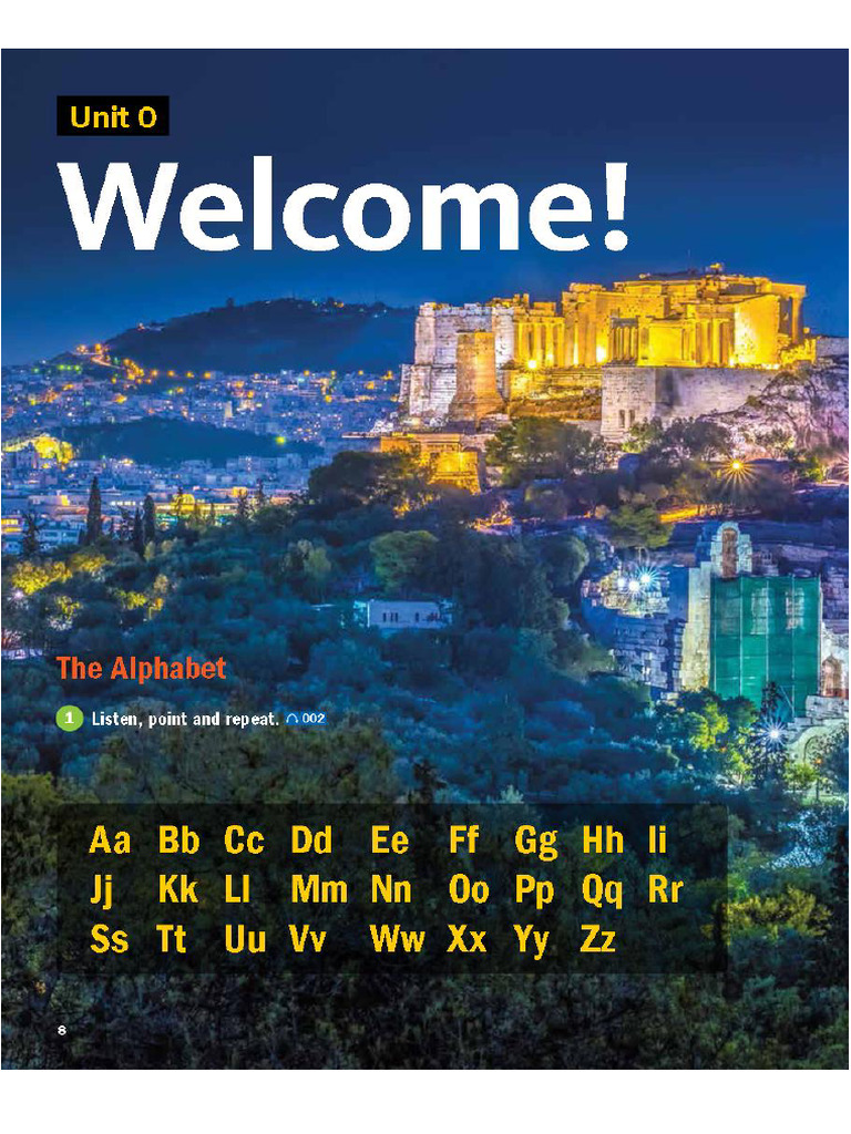 Welcome Unit Pre Teens 1 | PDF