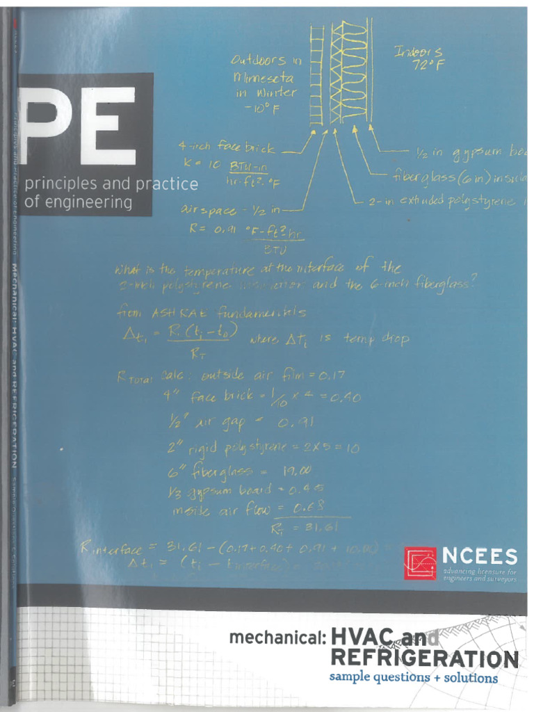 PE Mechanical Engineering HVAC and Refri | PDF