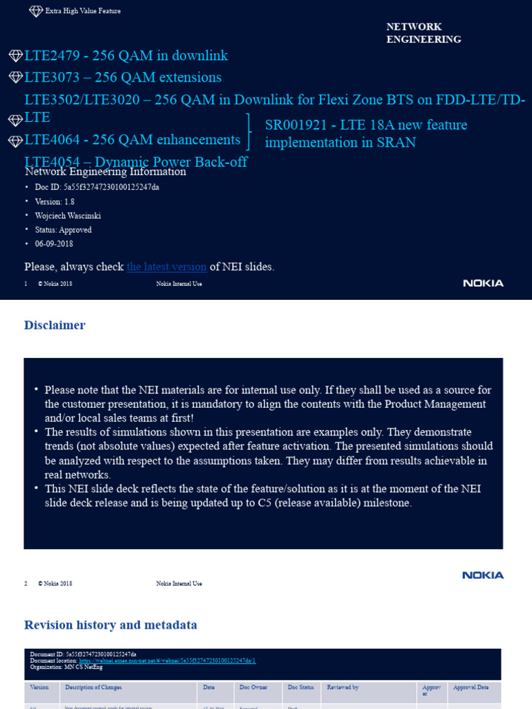 256 QAM in Downlink | PDF | Modulation | Sound Production Technology