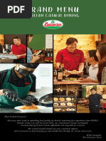 AirAsia D7 Inflight Menu Highlights | PDF | Coffee | Peanuts