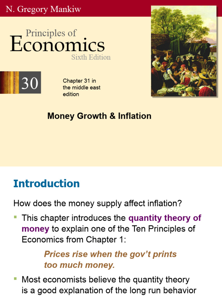 ECON 2021 Lec 15 CH 30 Money, Growth & Inflation Fall 2023 | PDF