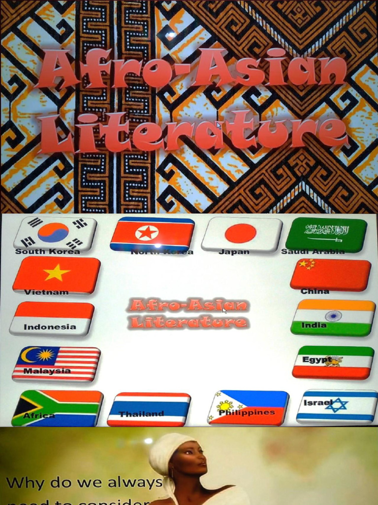 Q1 Intro To Afro-Asian Lit | PDF
