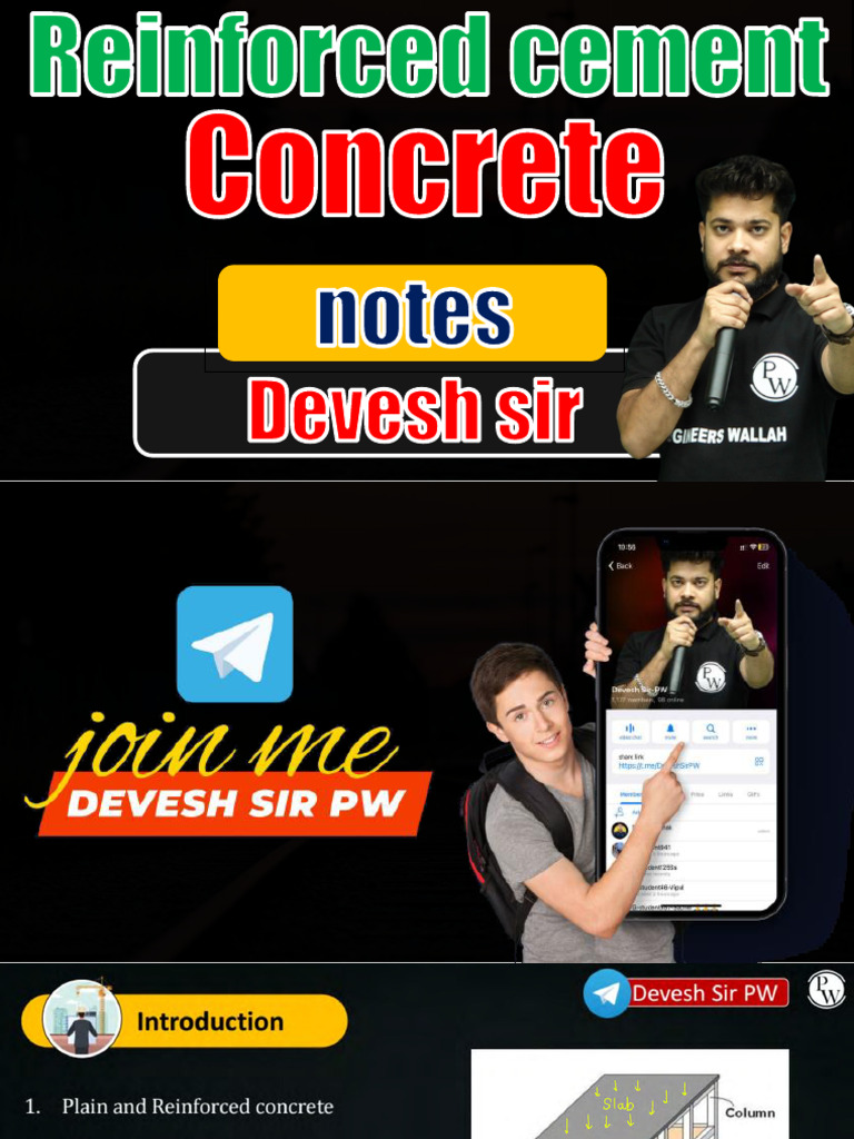 RCC Class Notes by Pathak Sir | PDF
