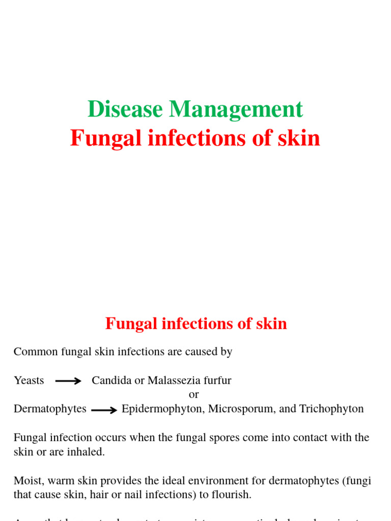 Fungal Infections | Download Free PDF | Health Sciences | Veterinary ...