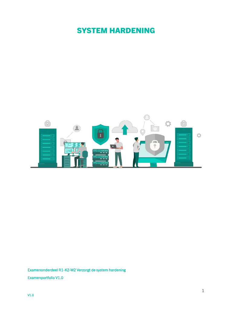Examenportfolio Cloud System Hardening v1.0 | PDF