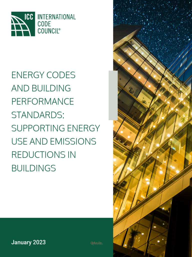 Energy Codes and Building Performance Standards Supporting Energy | PDF ...