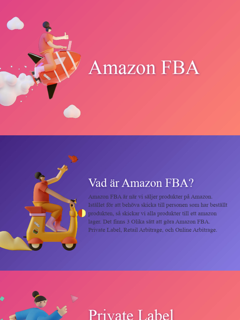 Amazon FBA PowerPoint | PDF