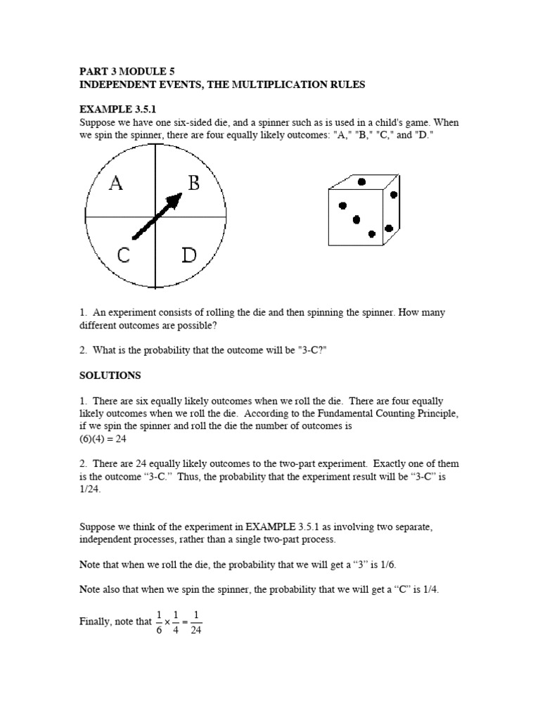 Probability for Math Students | PDF