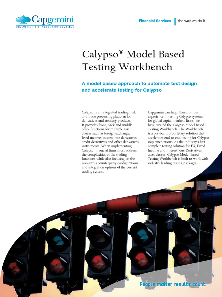 Calypso Model Based Testing Workbench | PDF