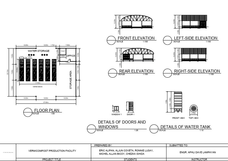 Vermicompost Production Facility Plan | PDF | Queensland Heritage ...