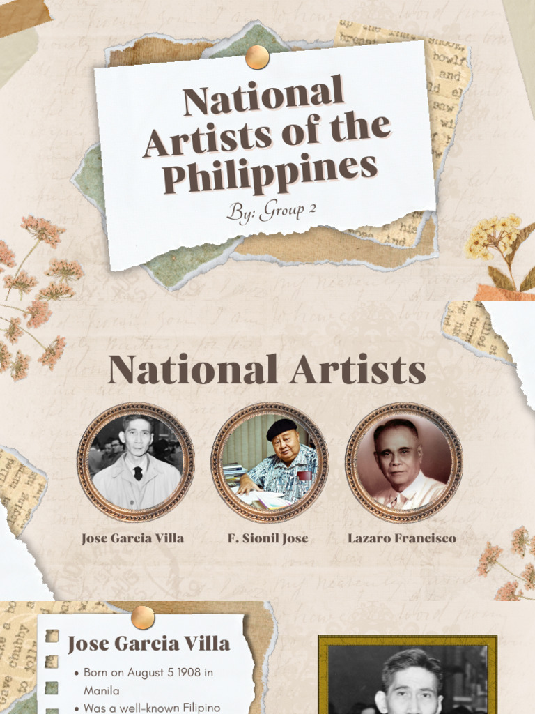National Artists of the Philippines | PDF