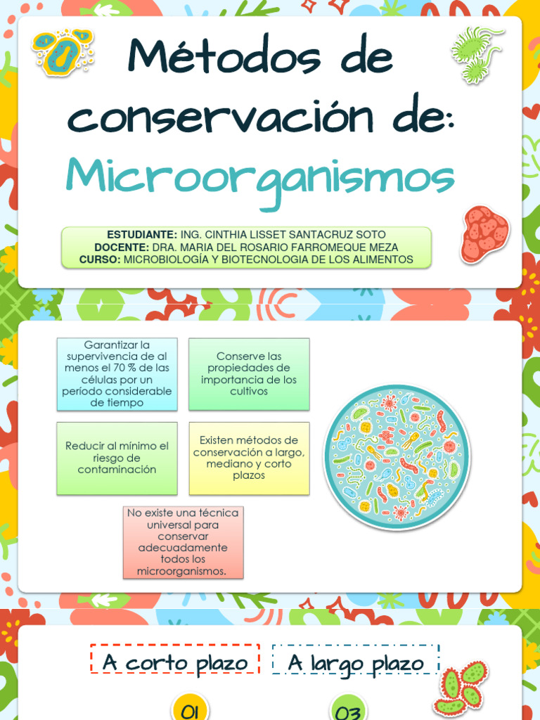 Metodos de Conservación de Microorganismos | Descargar gratis PDF | Agua | Materiales