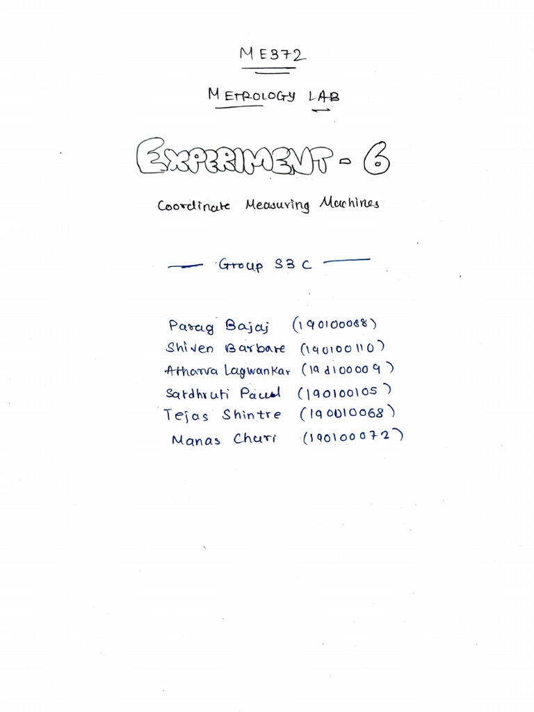 Metro Exp6 CMM | PDF