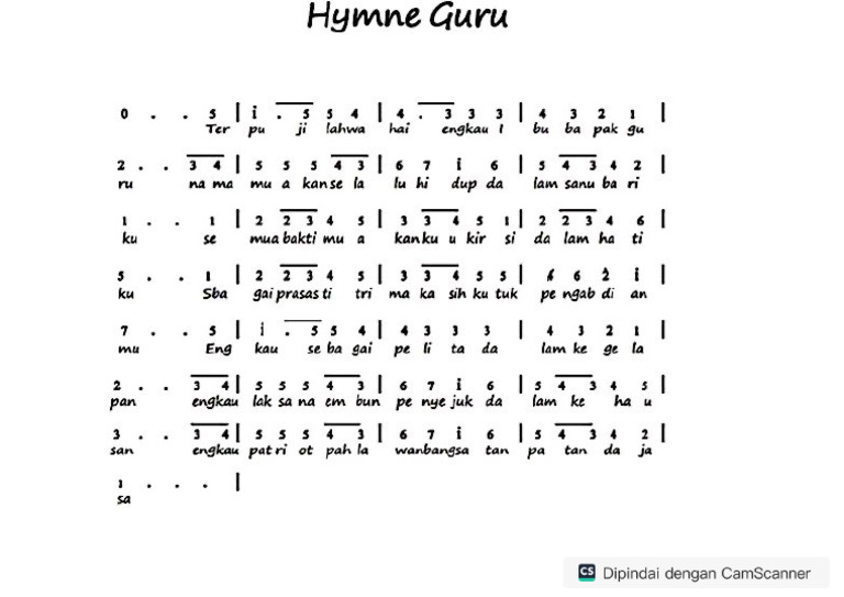 Hymne Guru | PDF