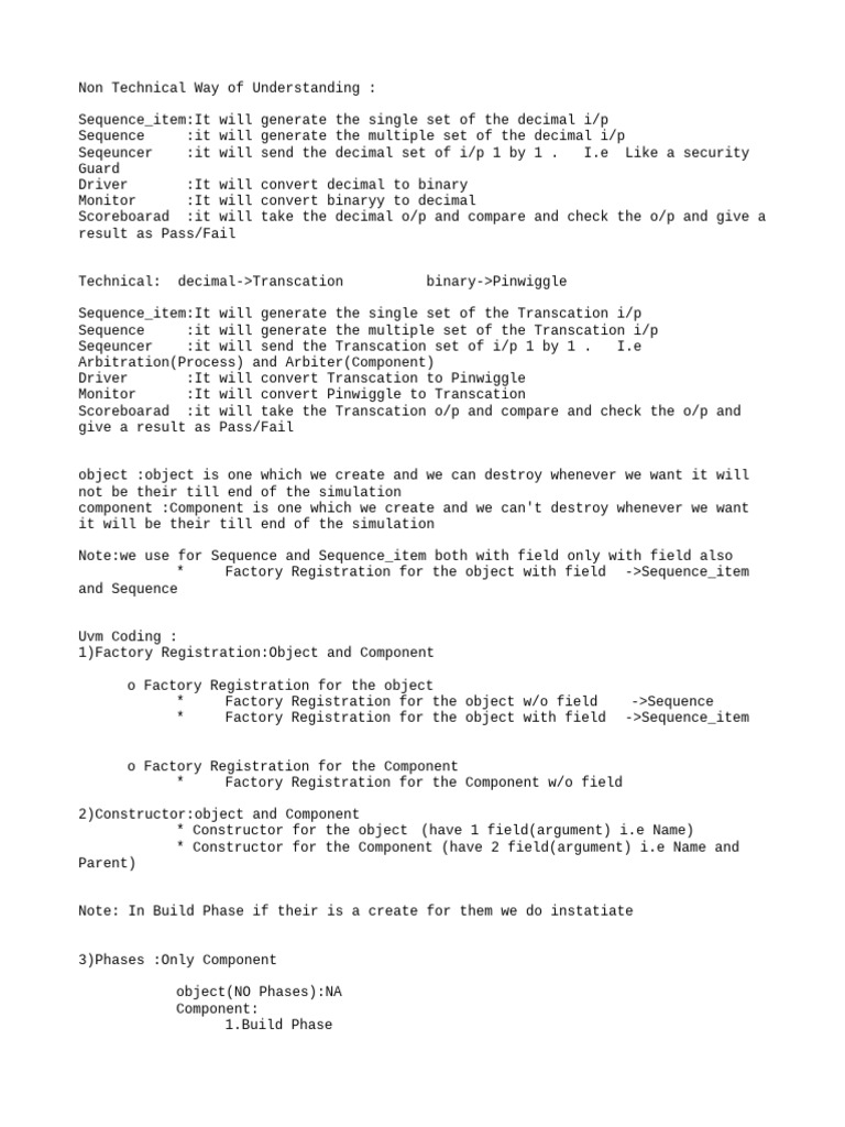 Uvm | Download Free PDF | Constructor (Object Oriented Programming) | Programming