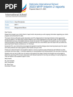 MYP Grade Conversion Chart | PDF | Schools | Educational Stages