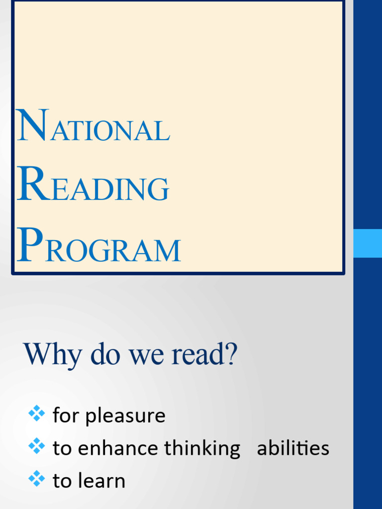 National Reading Program | PDF