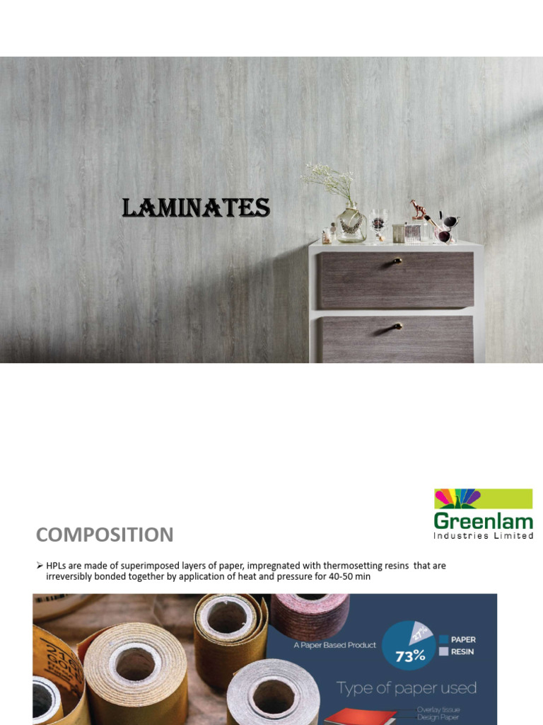 Greenlam Laminates For Interior | PDF | Lamination | Paper