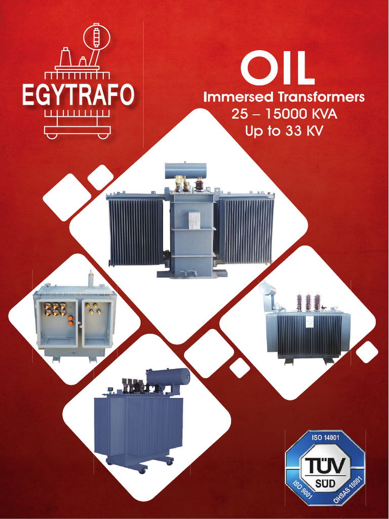 Oil Transformers Catalogue | PDF