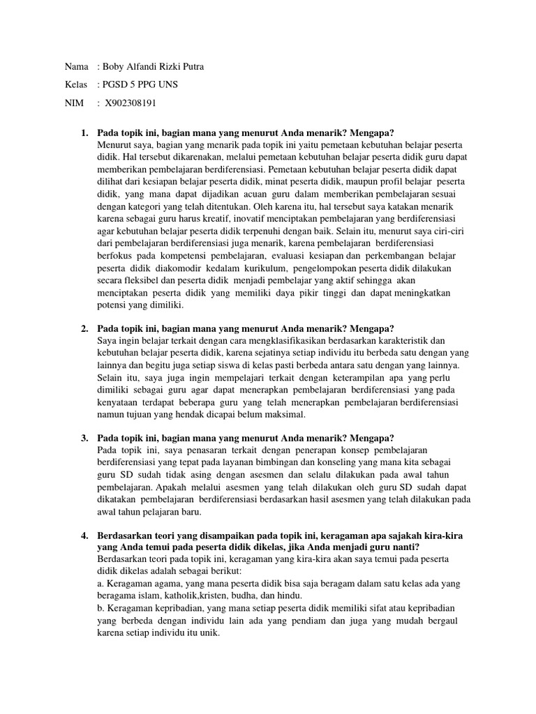 t1 - Elaborasi Pemahaman - Boby Alfandi Rizki Putra | PDF