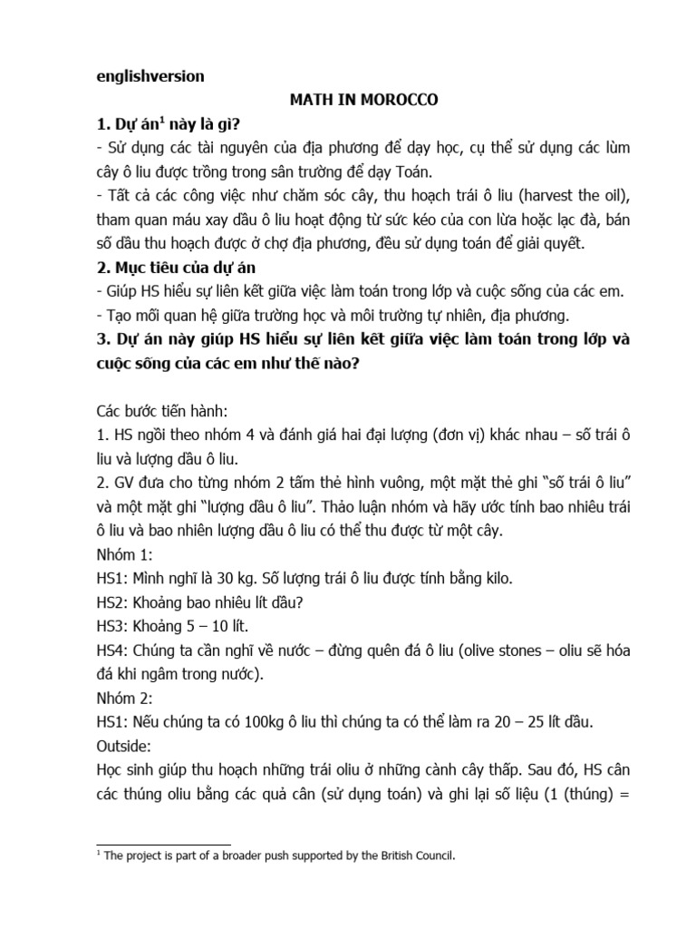 PTNLT - Math in Morocco | PDF