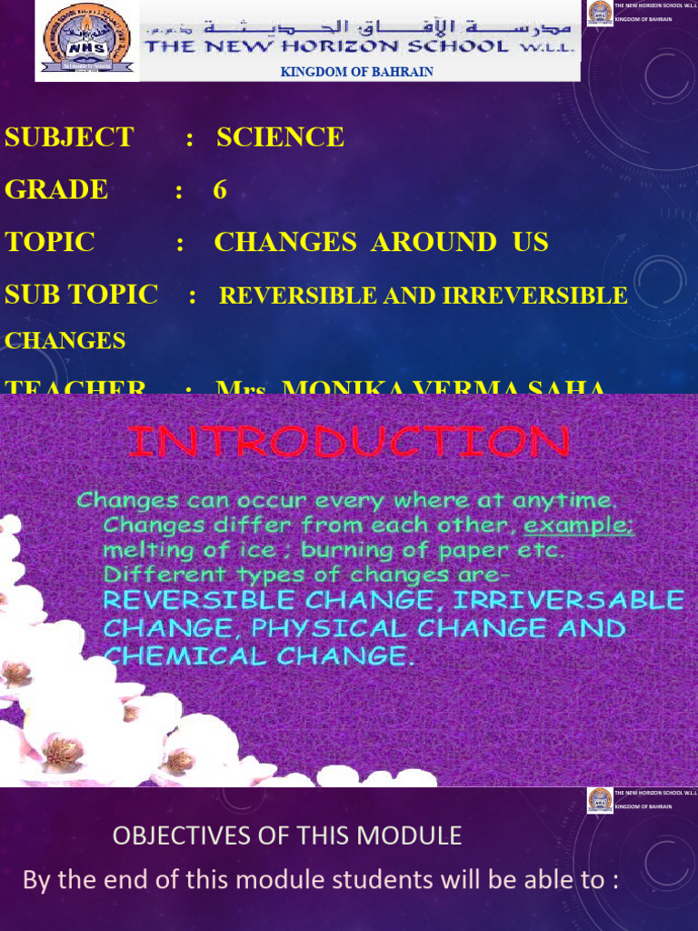 Changes Around Us | PDF