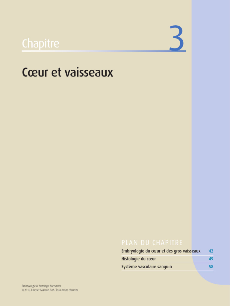 Embryologie du cœur et tube cardiaque | PDF | Cœur | Aorte