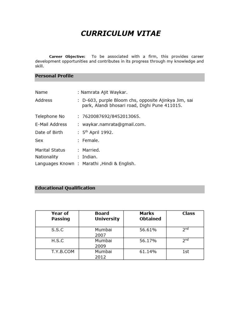 Final Updated Resume Namrata | PDF