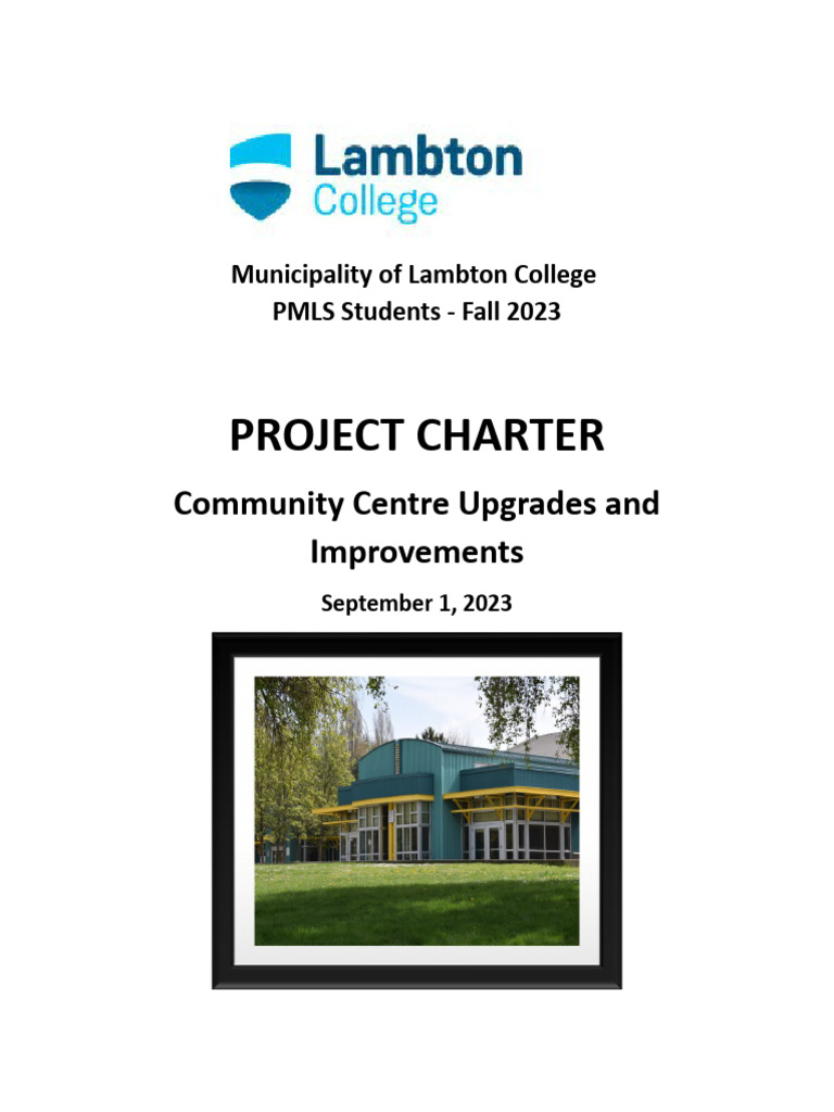 Lambton College Community Centre Upgrades | PDF | Playground ...