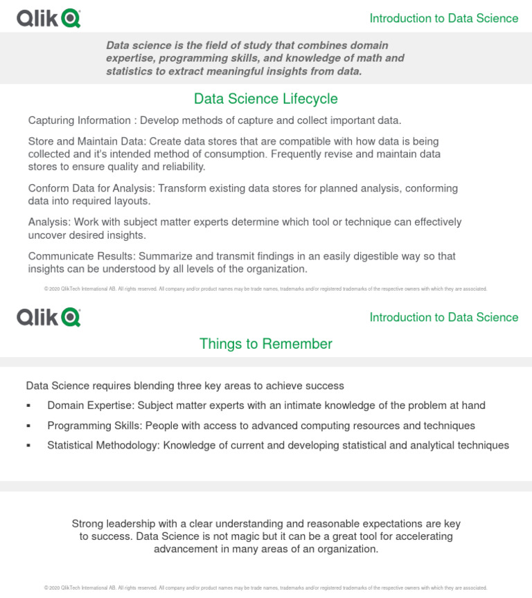 DataScience Takeaway | PDF