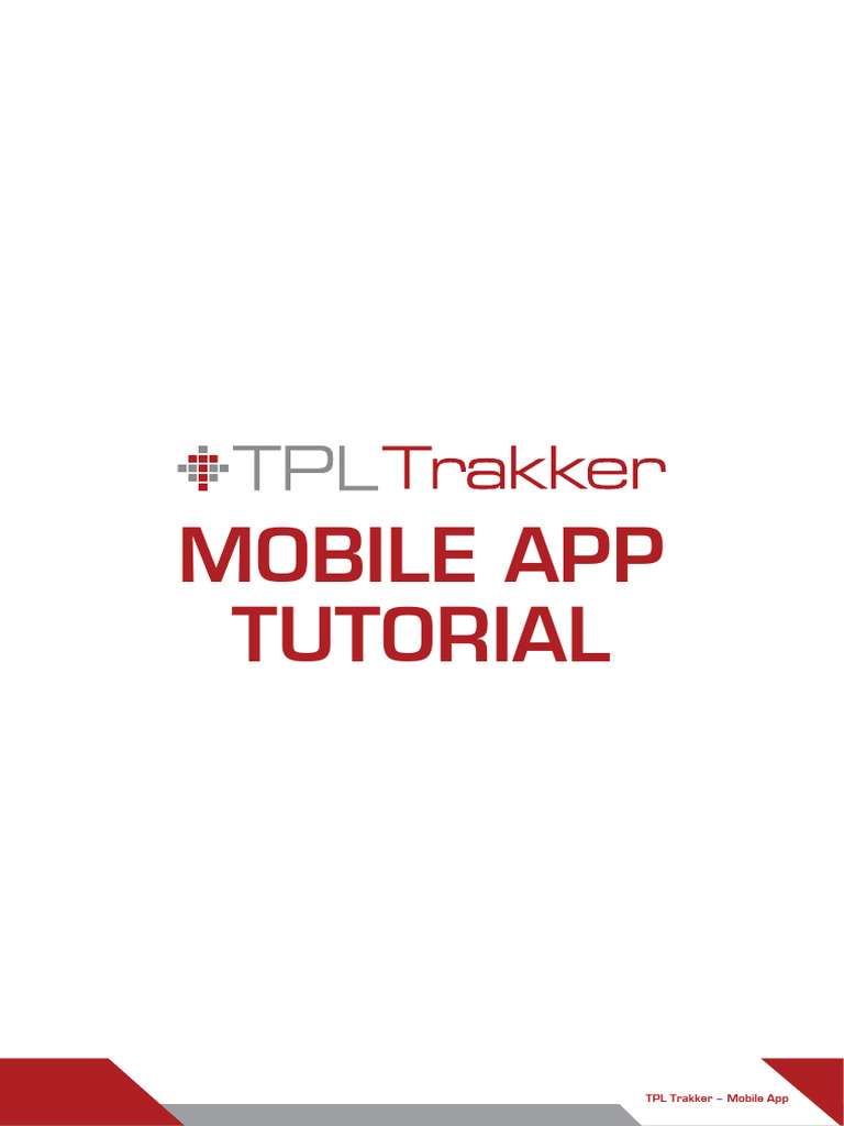 Trakker Mobile App Tutorial Presentation | Download Free PDF | Mobile App | Google Play